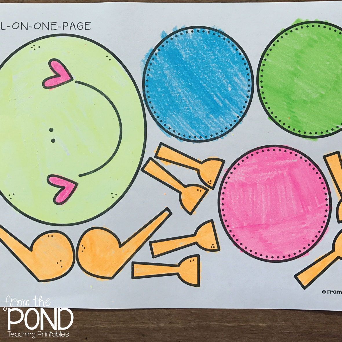 Word-a-pillar | From the Pond