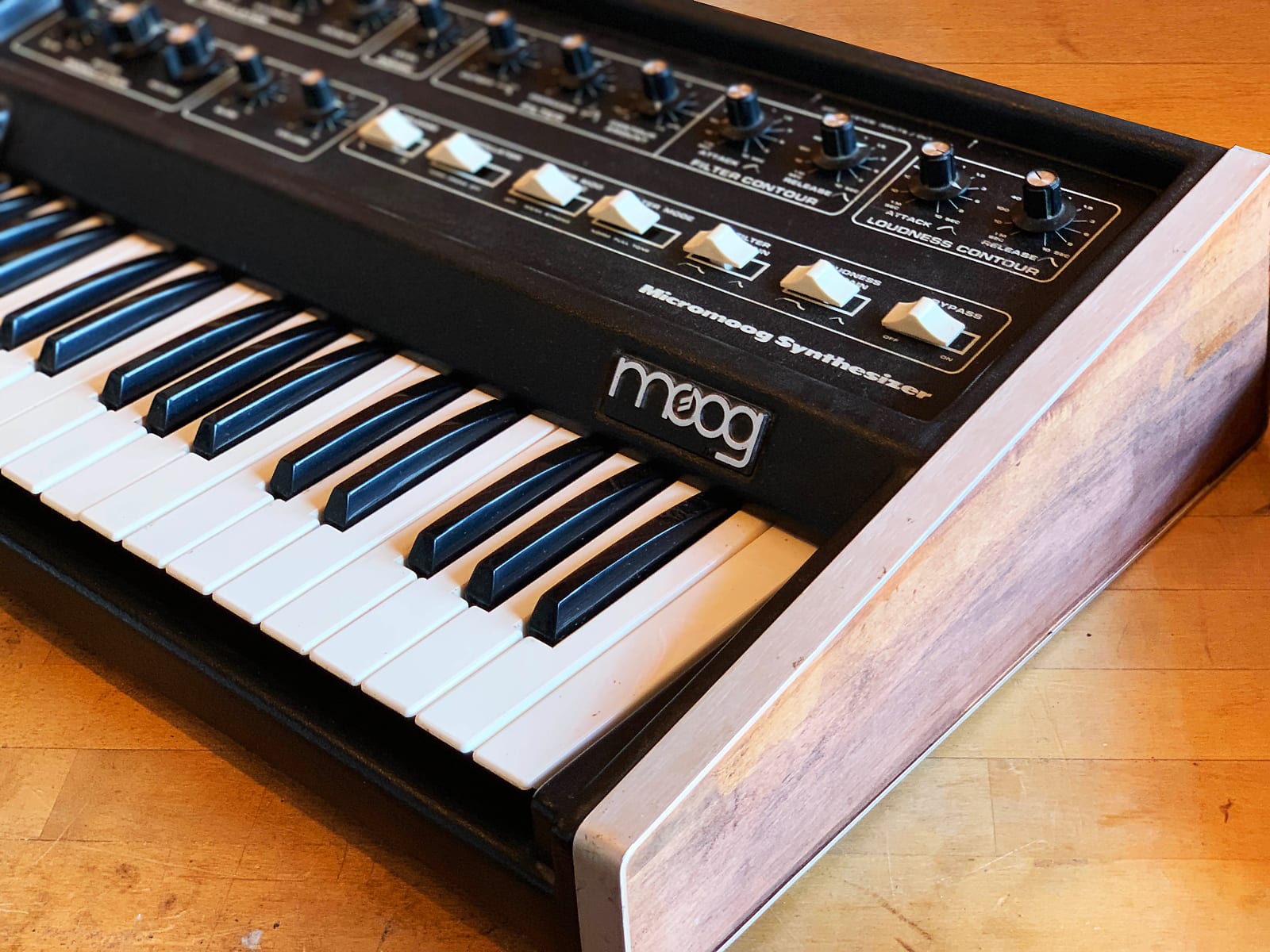 MATRIXSYNTH: Vintage 1978 Moog MicroMoog SN 7012