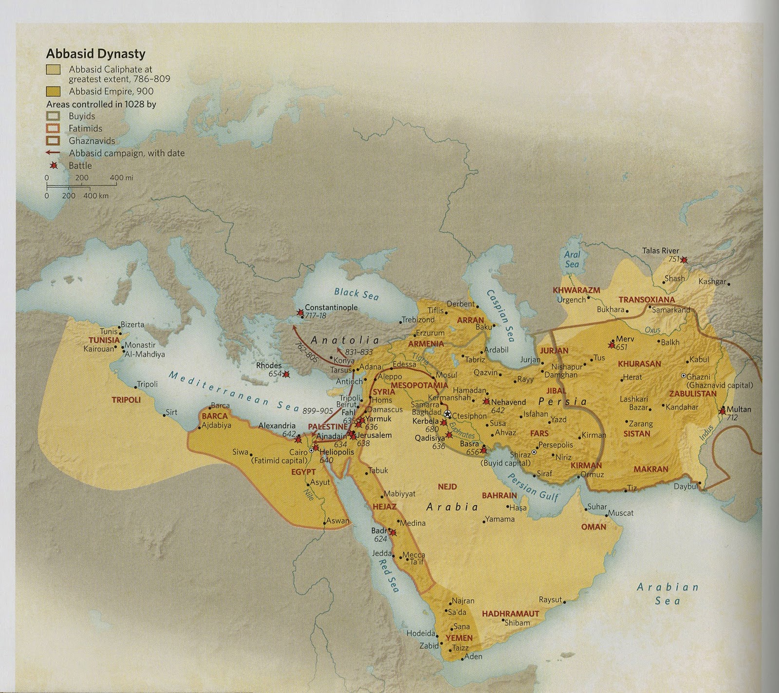 Caliphate Map