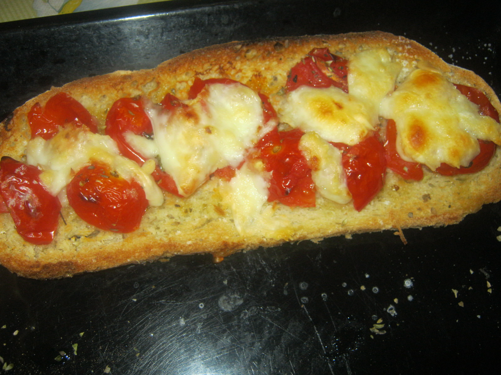 RICETTA PANE AL FORNO ALLA CAPRESE