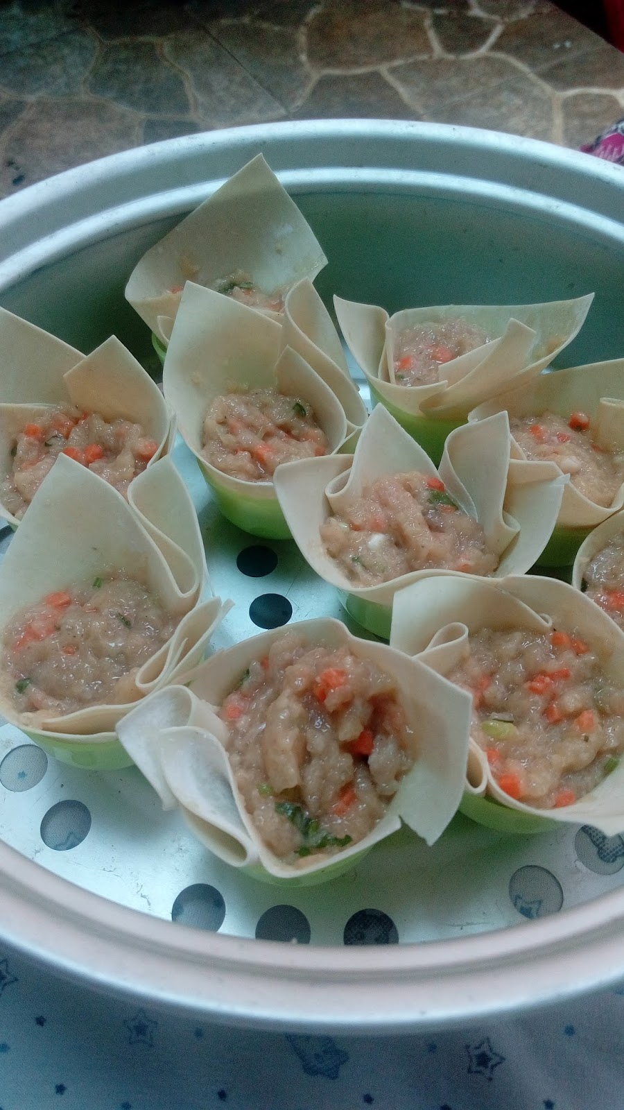 my story: Pangsit Goreng Isi Ayam