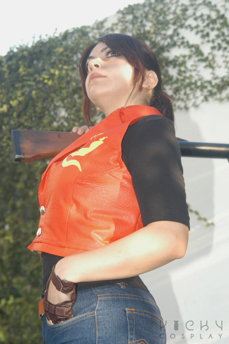 Claire Redfield Cosplay: Resident Evil Code Veronica X, traje oficial