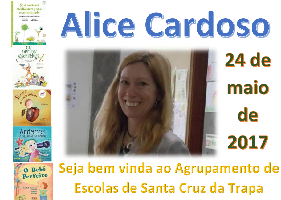 Blogue Biblioteca Escolar : Encontro com a escritora Alice Cardoso