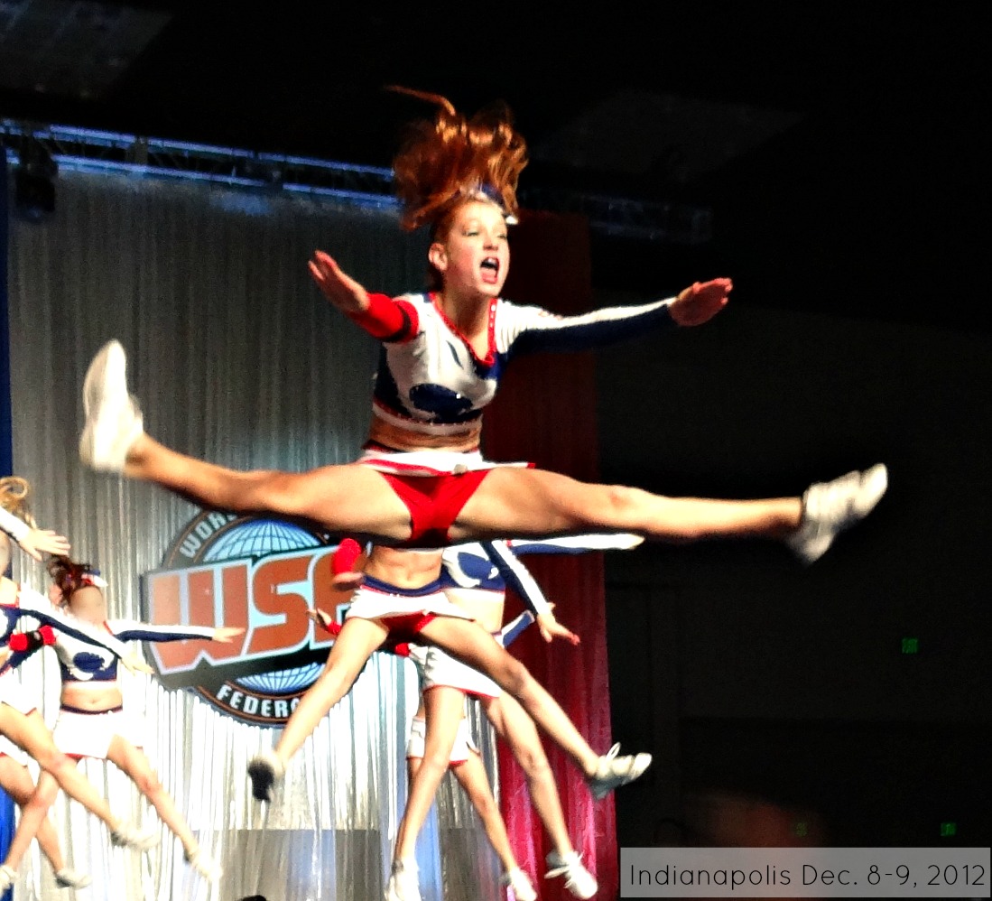 The Nest at Finch Rest: CHEERLEADING COMPETITION!