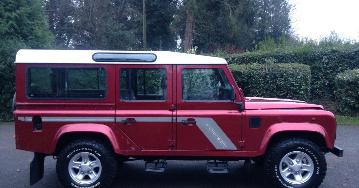Landrover Defender: 1995 Land Rover Defender 110 County Station Wagon ...