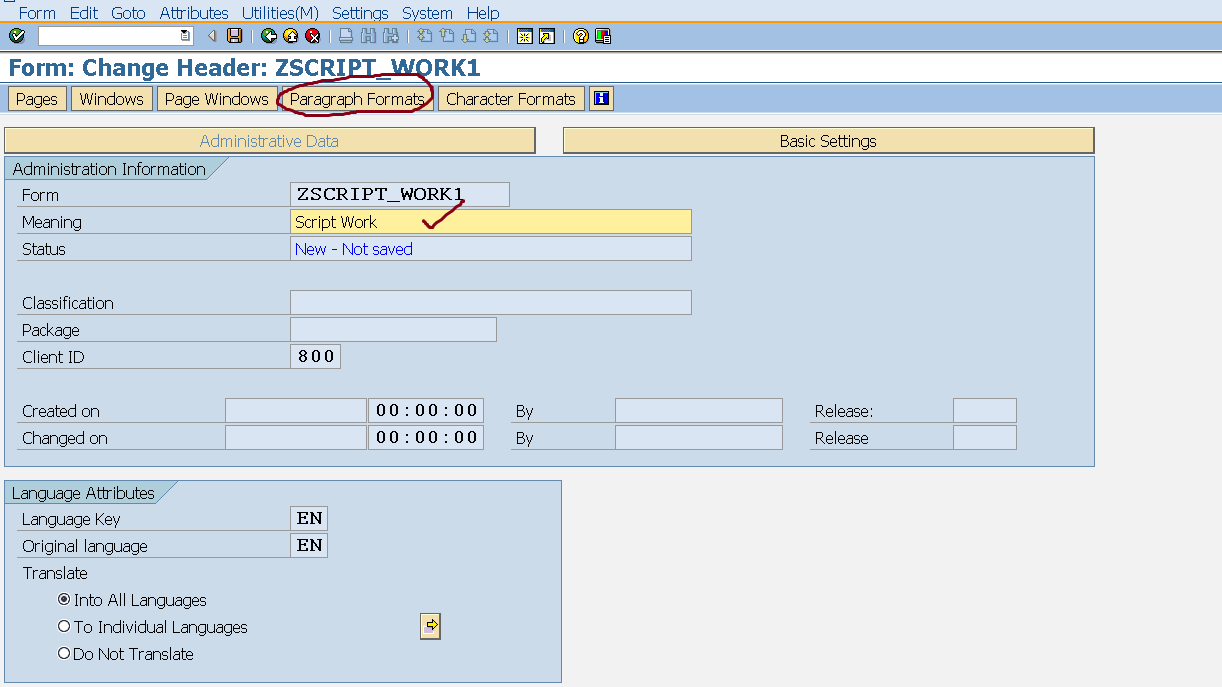 TECHSAP : SCRIPT : Simple Design and driver program for SAP Script