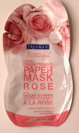 Thomasina's Words: Beauty Review - Freeman Facial Brightening Paper ...