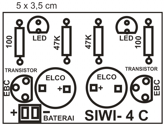 Tugas anakku kelas 4 SD membuat Lampu Flip Flop dua led ~ Blog edukasi