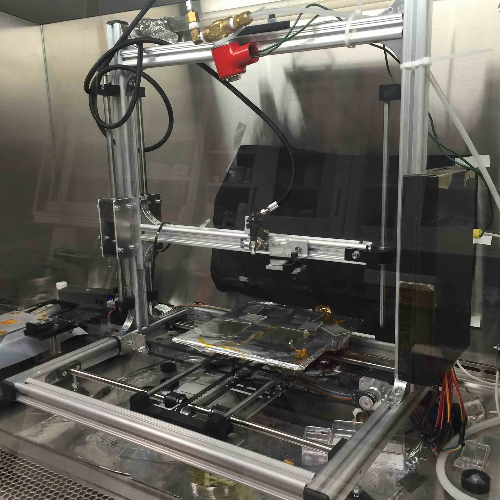 3D printer spray coater | Joshua A. Spechler