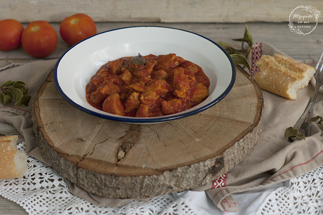 Carne con tomate, receta tradicional para principiantes | Cocina