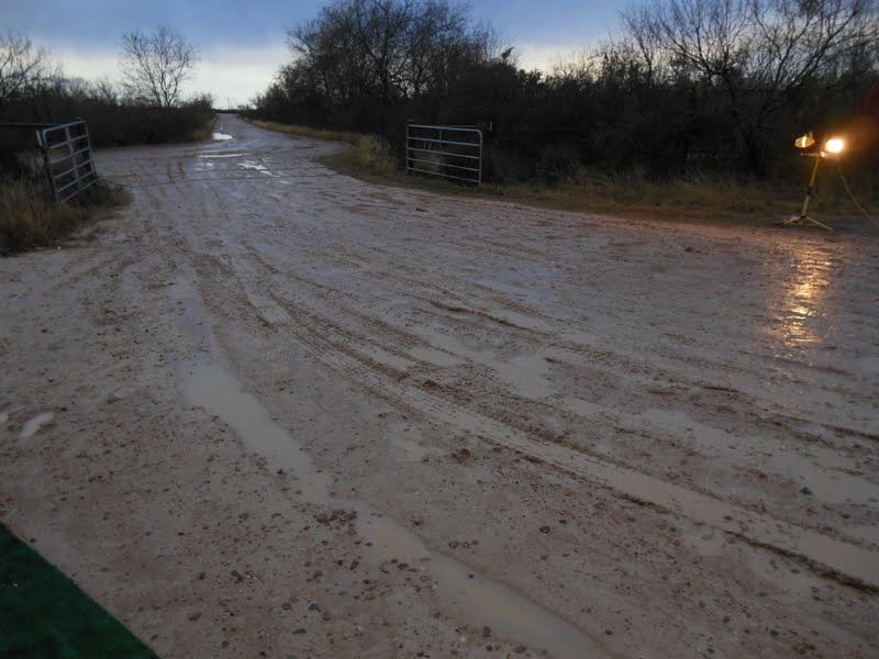 JIM AND LINDA'S TRAVELS: Caliche mud
