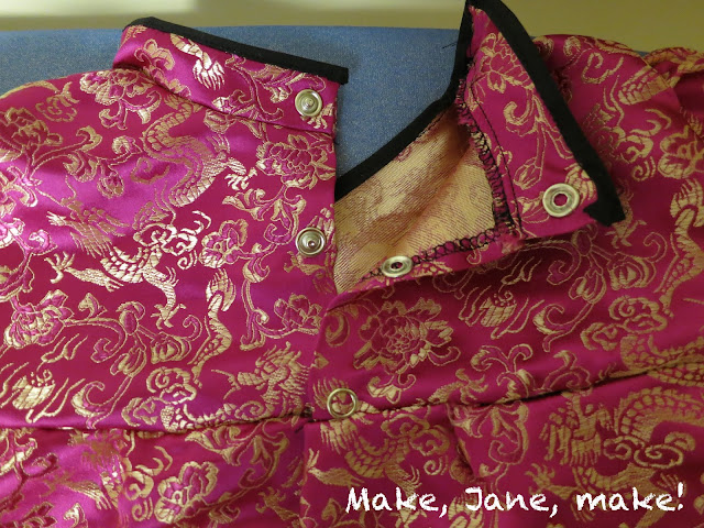 Make, Jane, make!: Baby Qipao Tutorial, Part 2