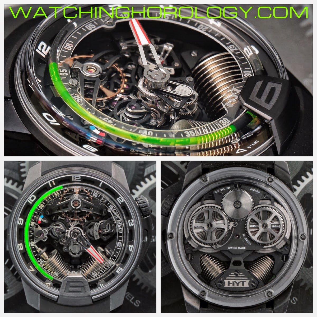 The HYT H2 - Let the new movement flow - WatchingHorology
