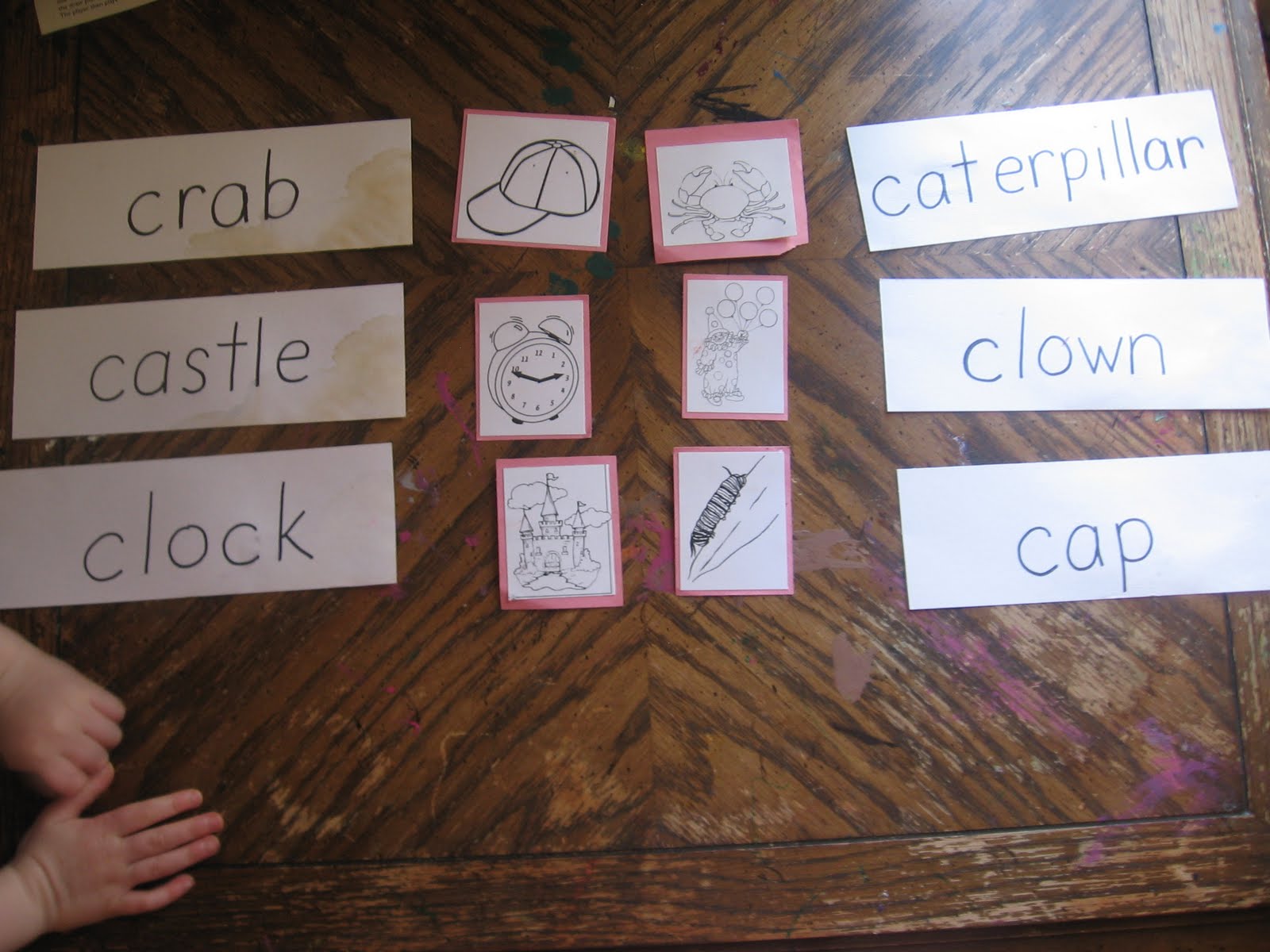 Tots and Me... Growing Up Together: Word/Picture Card Details and ...