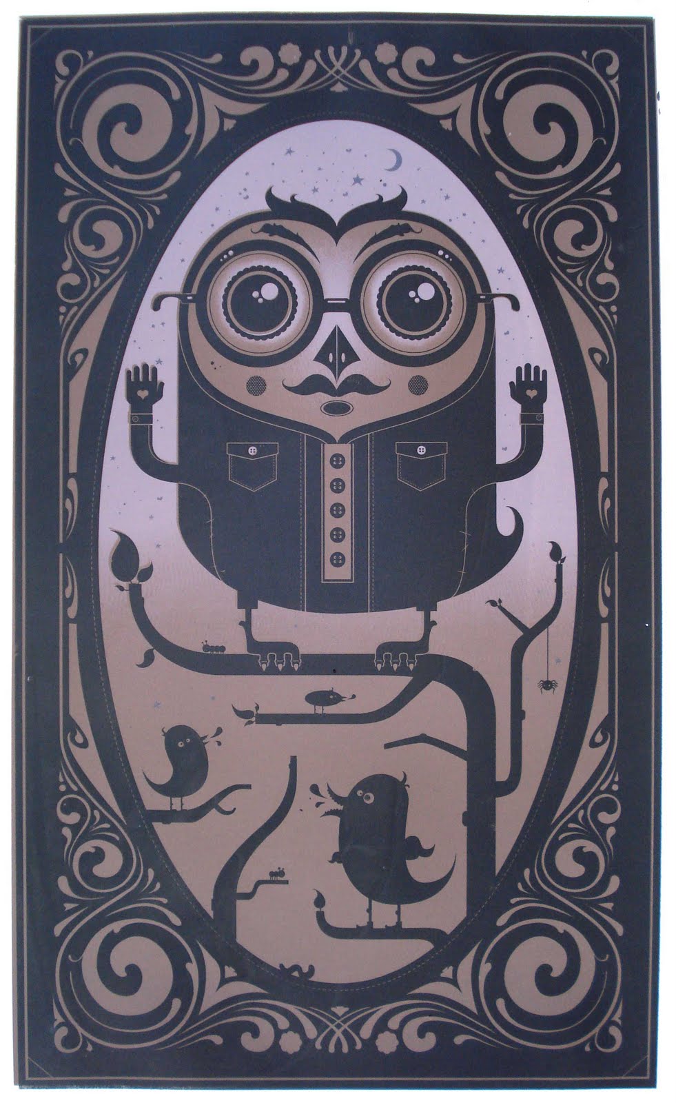 Graham Erwin: Night Owl print for sale!