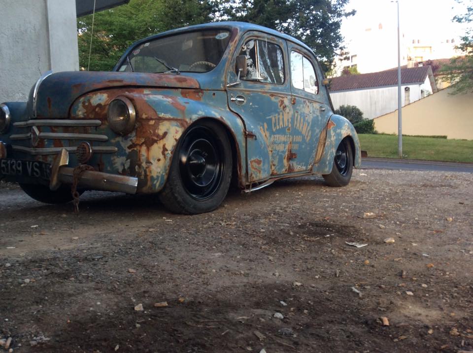 GAS KUSTOMS: Renault 4cv Rat!!!