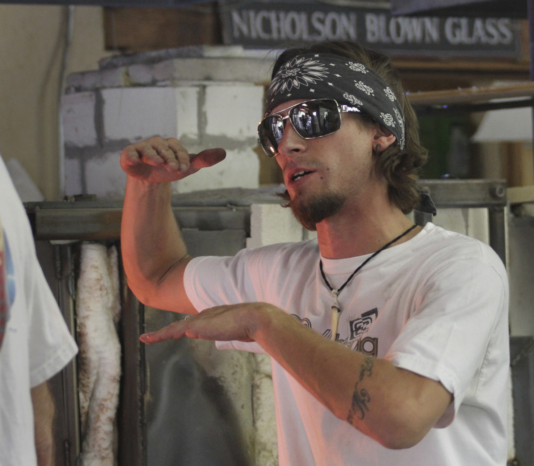 Nicholson Blown Glass: Introducing Chris Stenzel!