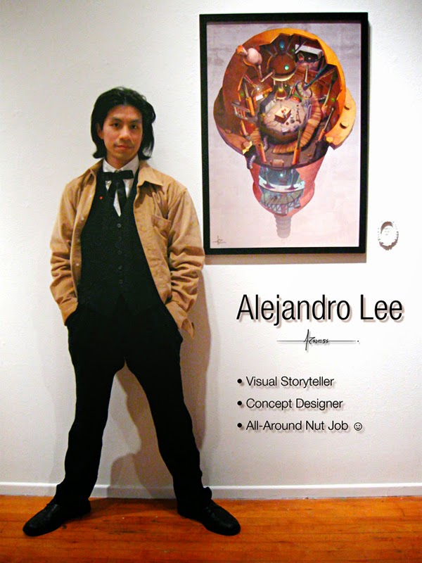 Just A Car Guy: I didn't know the other cool steampunk art of Alejandro ...