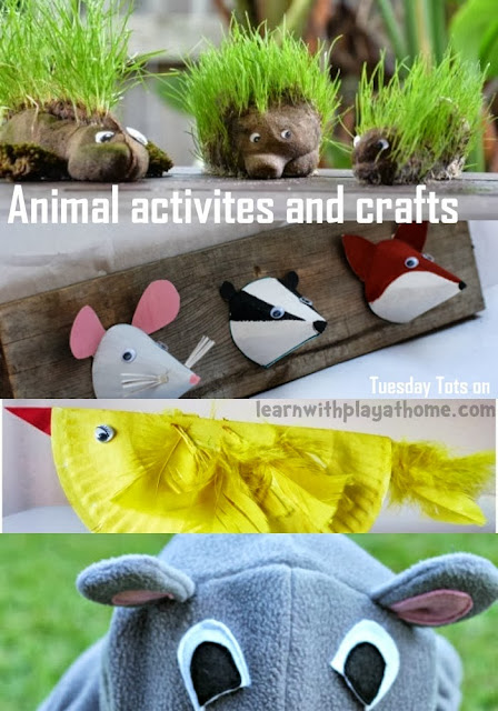 Learn with Play at Home: Animal Activities and Crafts