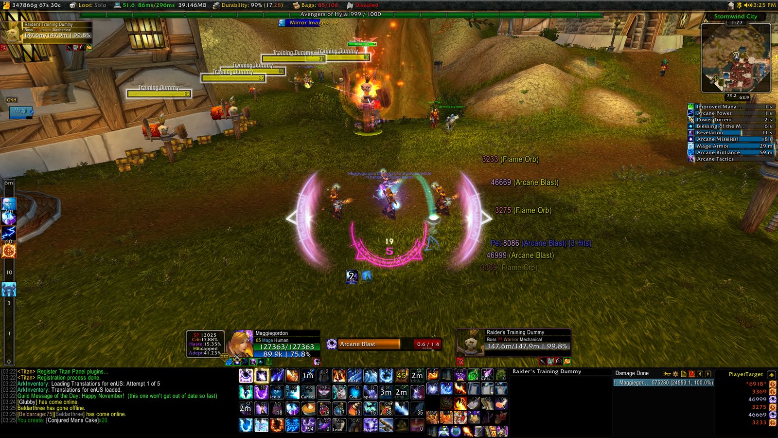 ARogan: World of Warcraft - A guide to creating a custom arcane mage UI