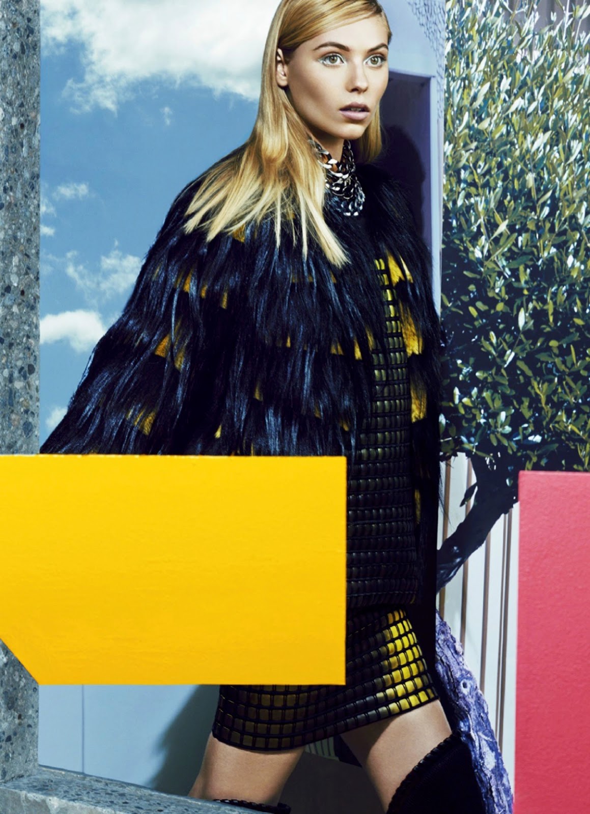 mix masters: vika falileeva by chad pitman for marie claire september ...