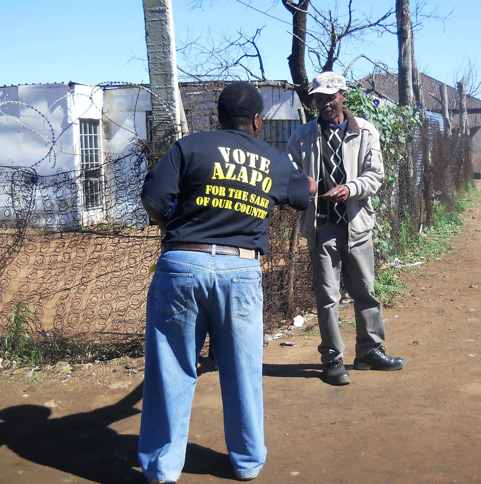 .: AZAPO Takes Election Campaign To Streets of Kliptown