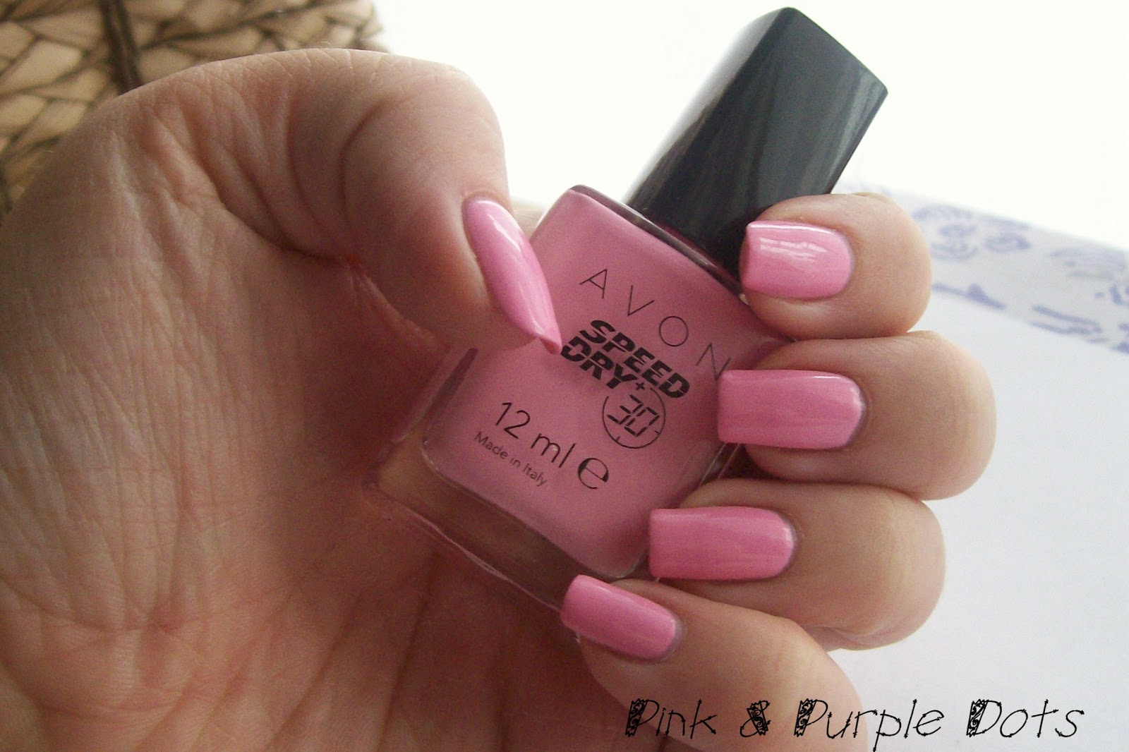 Avon Speed Dry + Nail Enamel - ASAP Pink