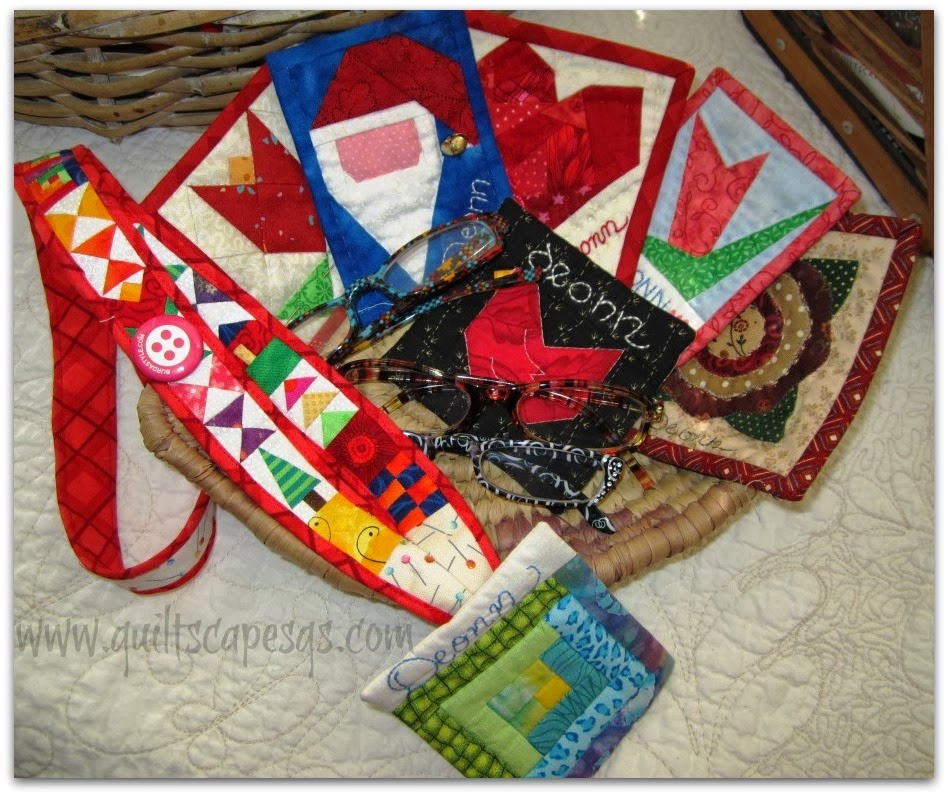 .Quiltscapes.: Snippets ~ A Quilted Nametag