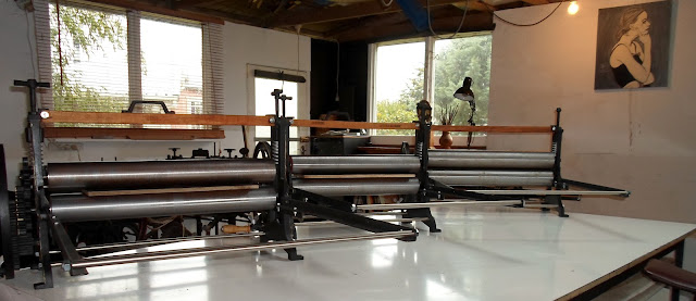 Johnny Mulvay: Table Top Etching Presses For Sale