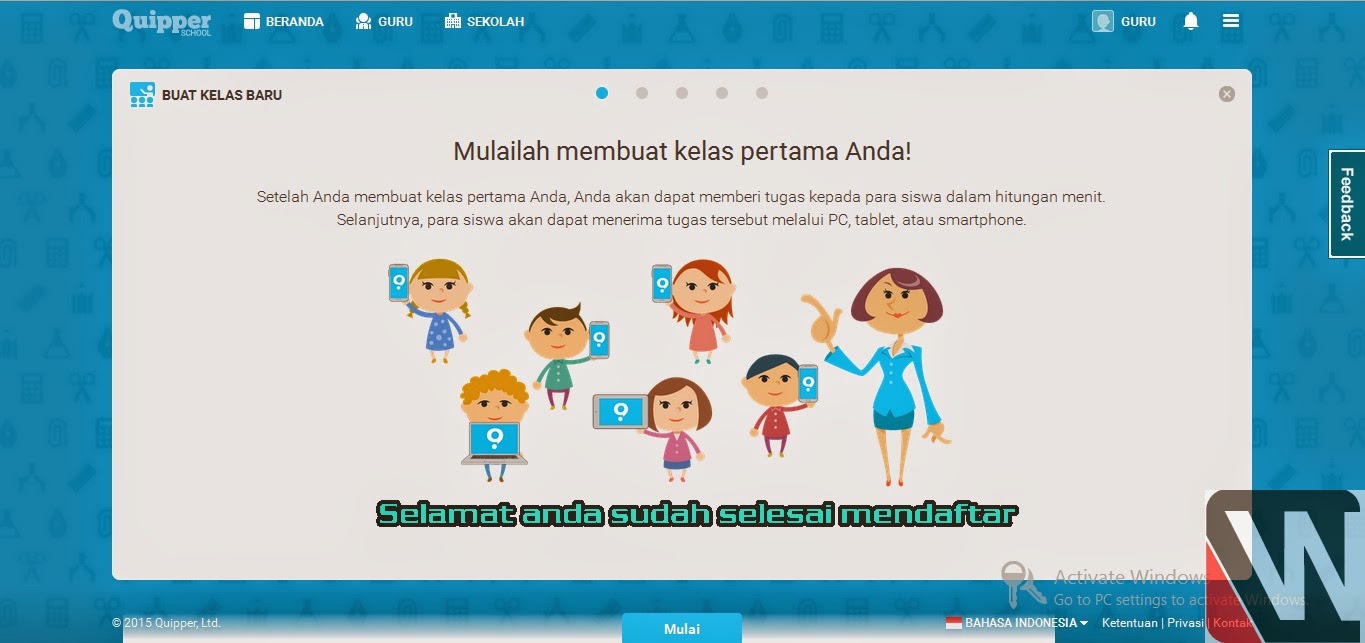 Cara Mendaftar Quipper School untuk Guru | wirahadie.com