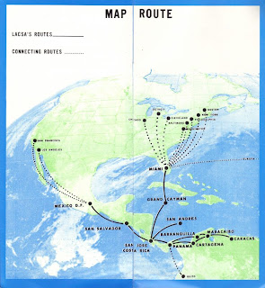 Airline memorabilia: LACSA (1979)