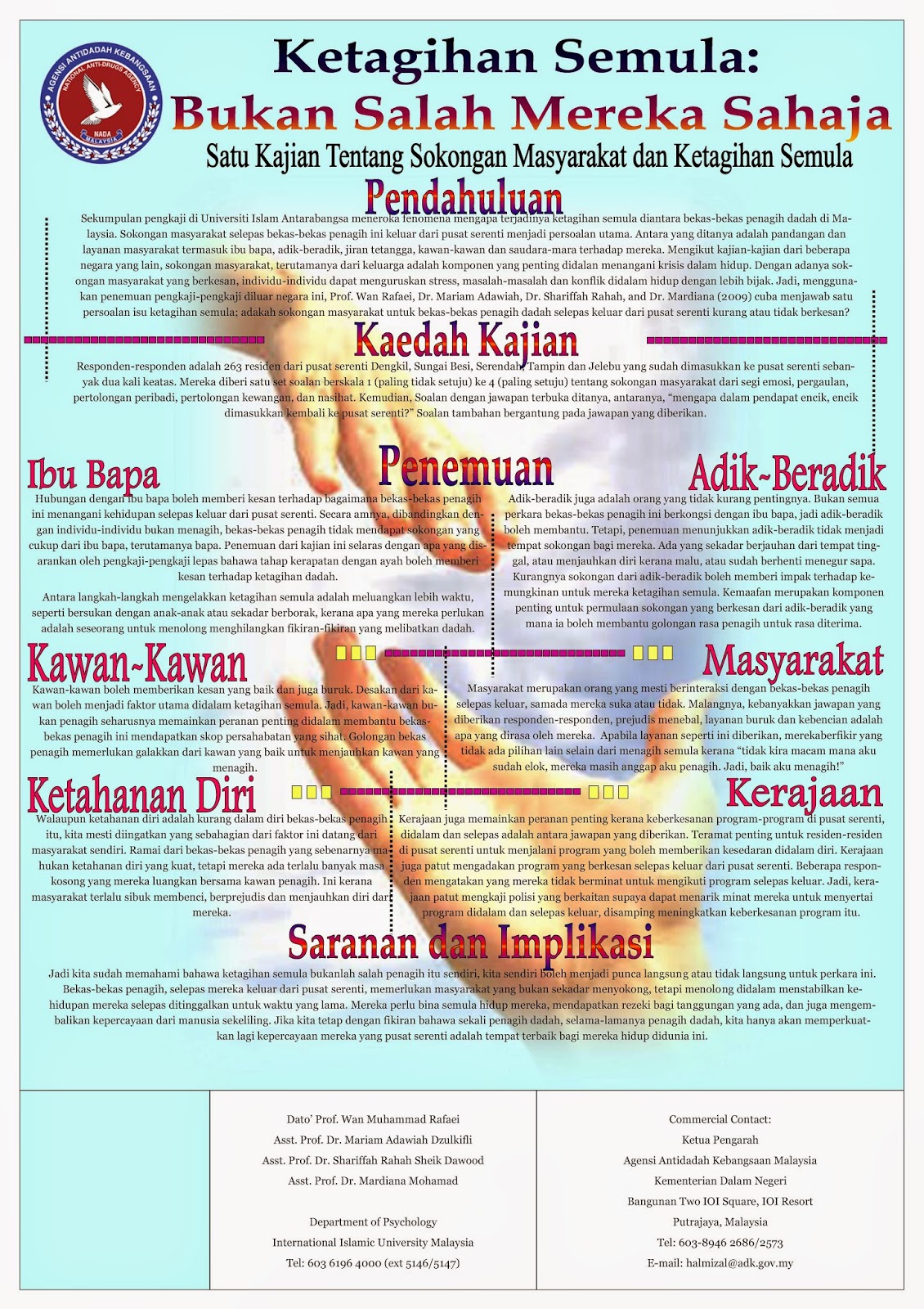 Ketagihan Semula: Bukan Salah Mereka Sahaja | Yayasan Pencegahan ...