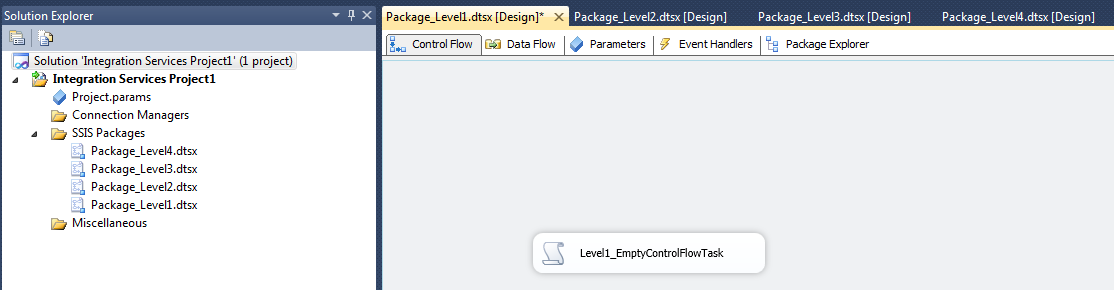 Sql Server Select Ssis Event Handlers Behavior In Package Hierarchy