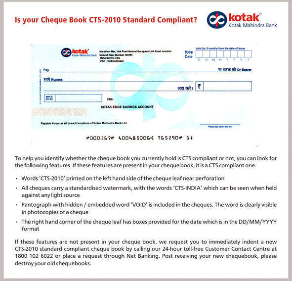 Financial Planning Academy: Cheque Truncation System or CTS