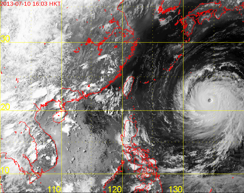 Typhoon Storm Watch 2014: Satellite loops and Images