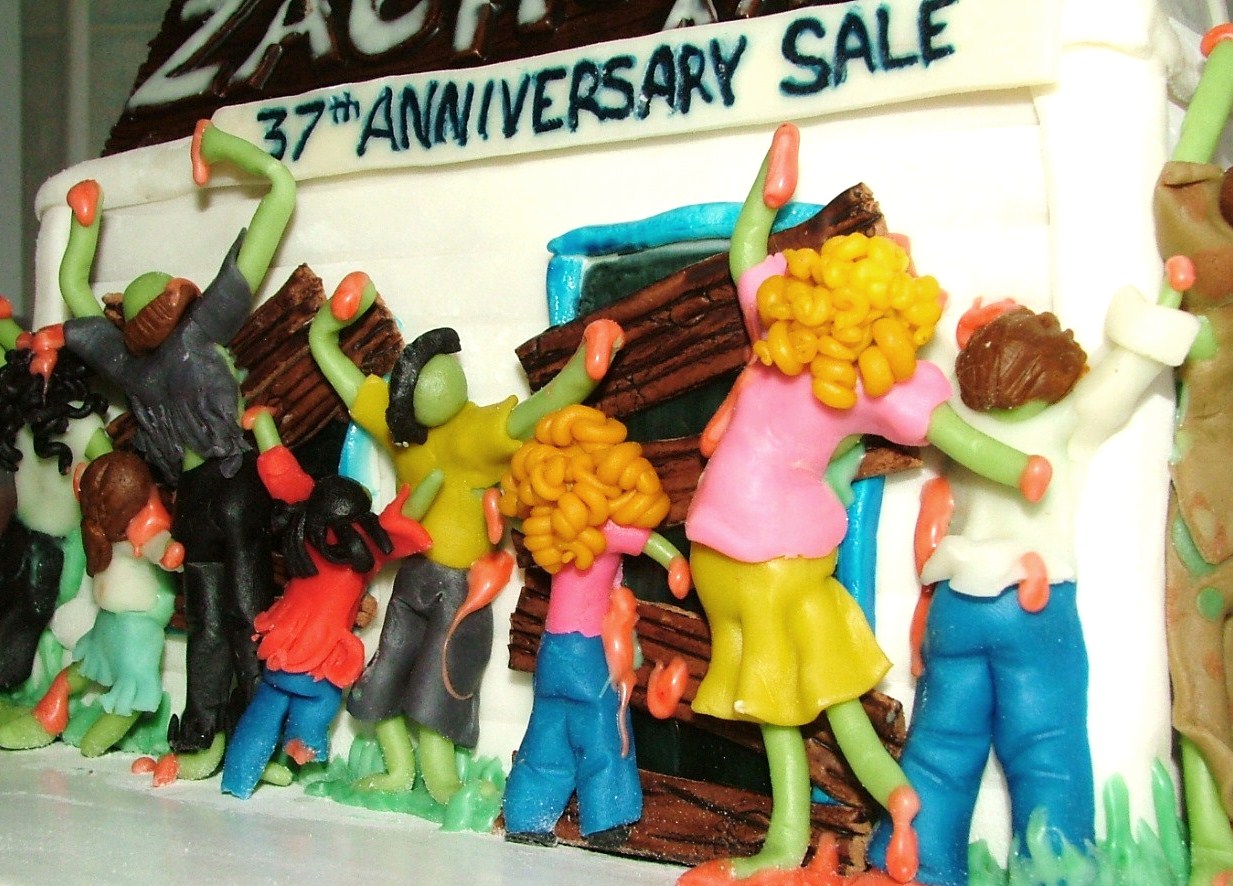 The Infinite Yums: Cute Zombie Cake