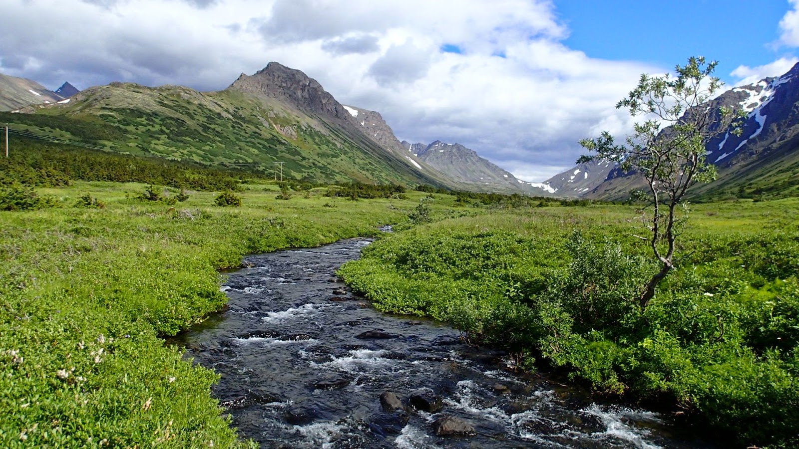 All Things Visible...: Alaska Hiking: The Ramp via Hidden Lake