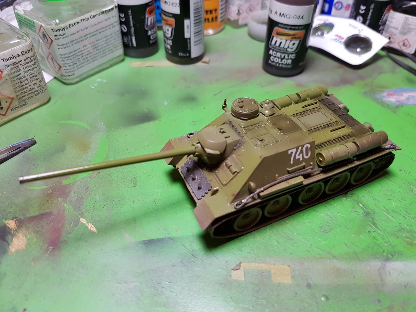 RB Model 1/72 100mm D-10S for Su-100 Barrel (72B56) - DetailScaleView