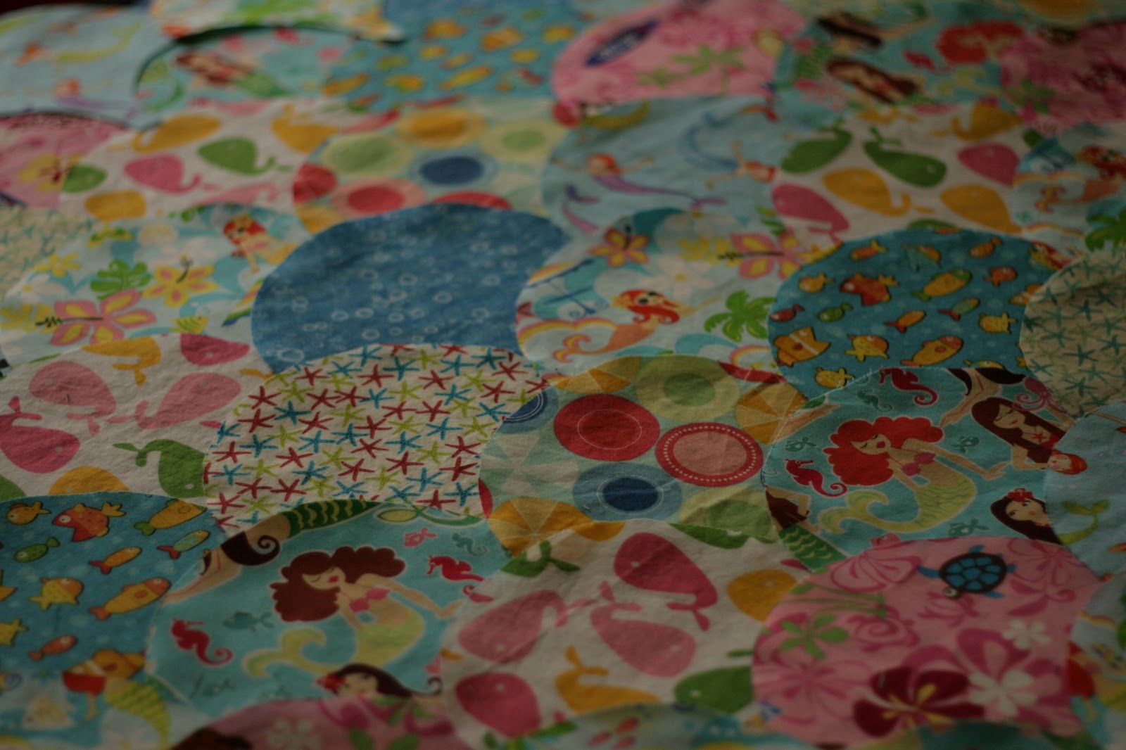 Little Lotto Handmade: Clamshell Baby Quilt