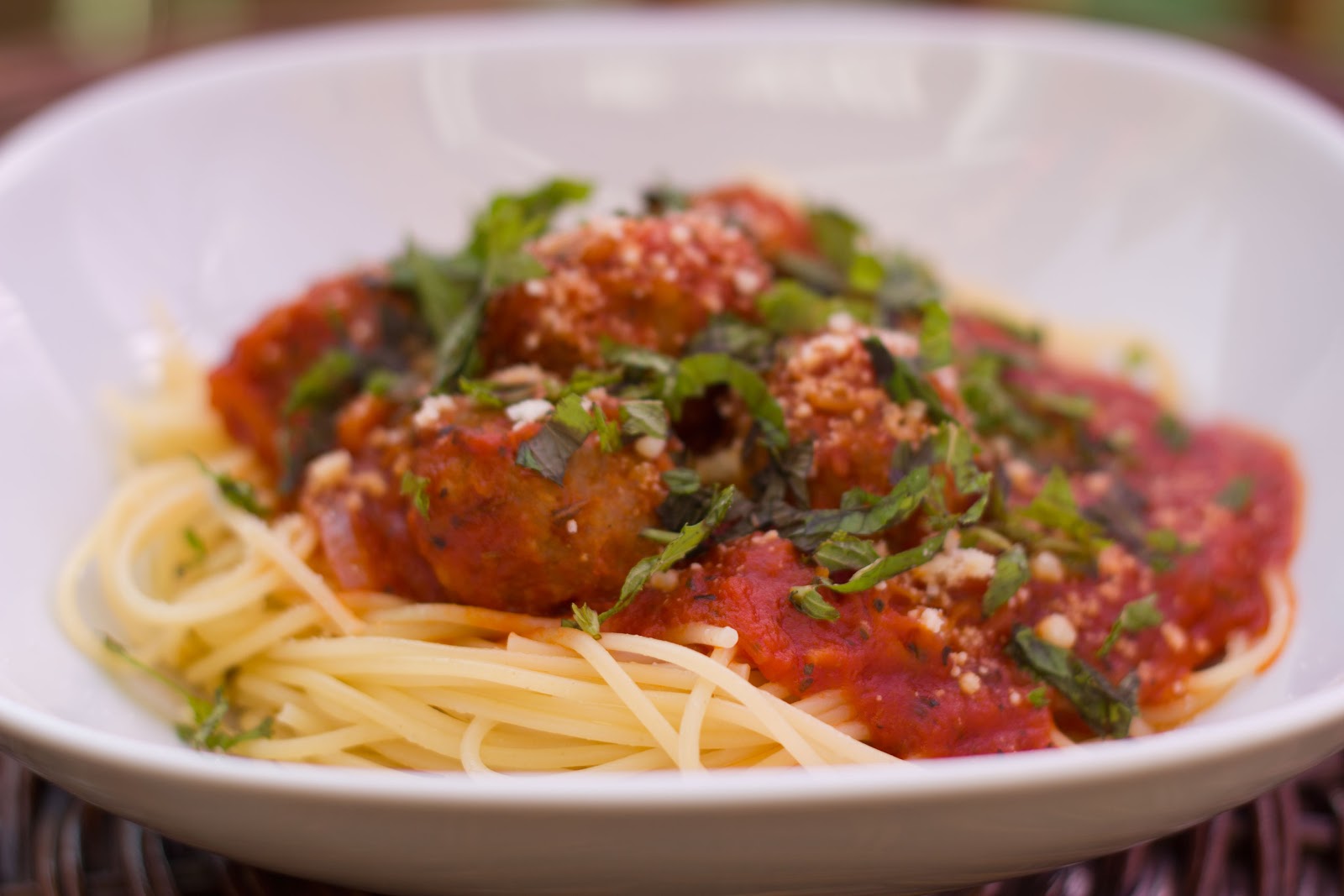 fabulous fridays: Spaghetti with Meatballs