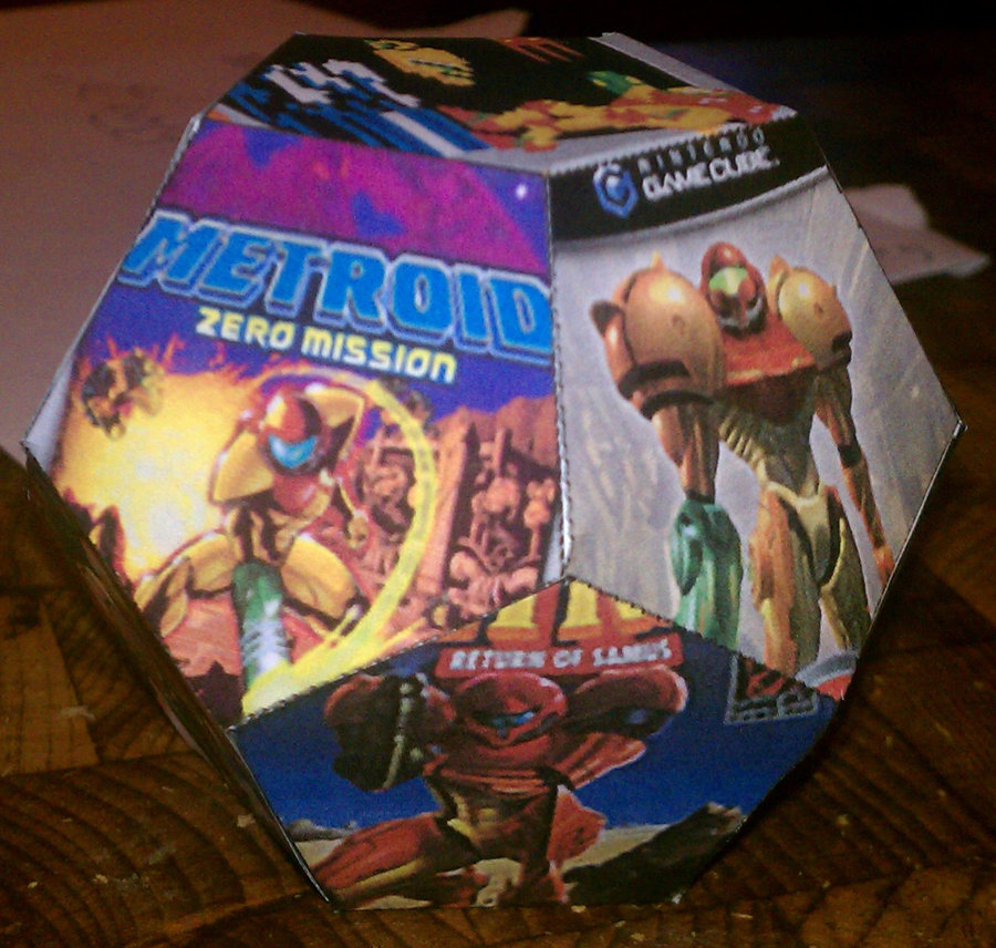 Metroid Dodecahedron Papercraft | Papercraft Paradise | PaperCrafts ...