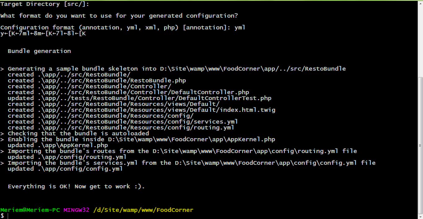 Tuto Symfony 3 : Bundle & Entités Tuto Symfony 3 : Bundle & Entités