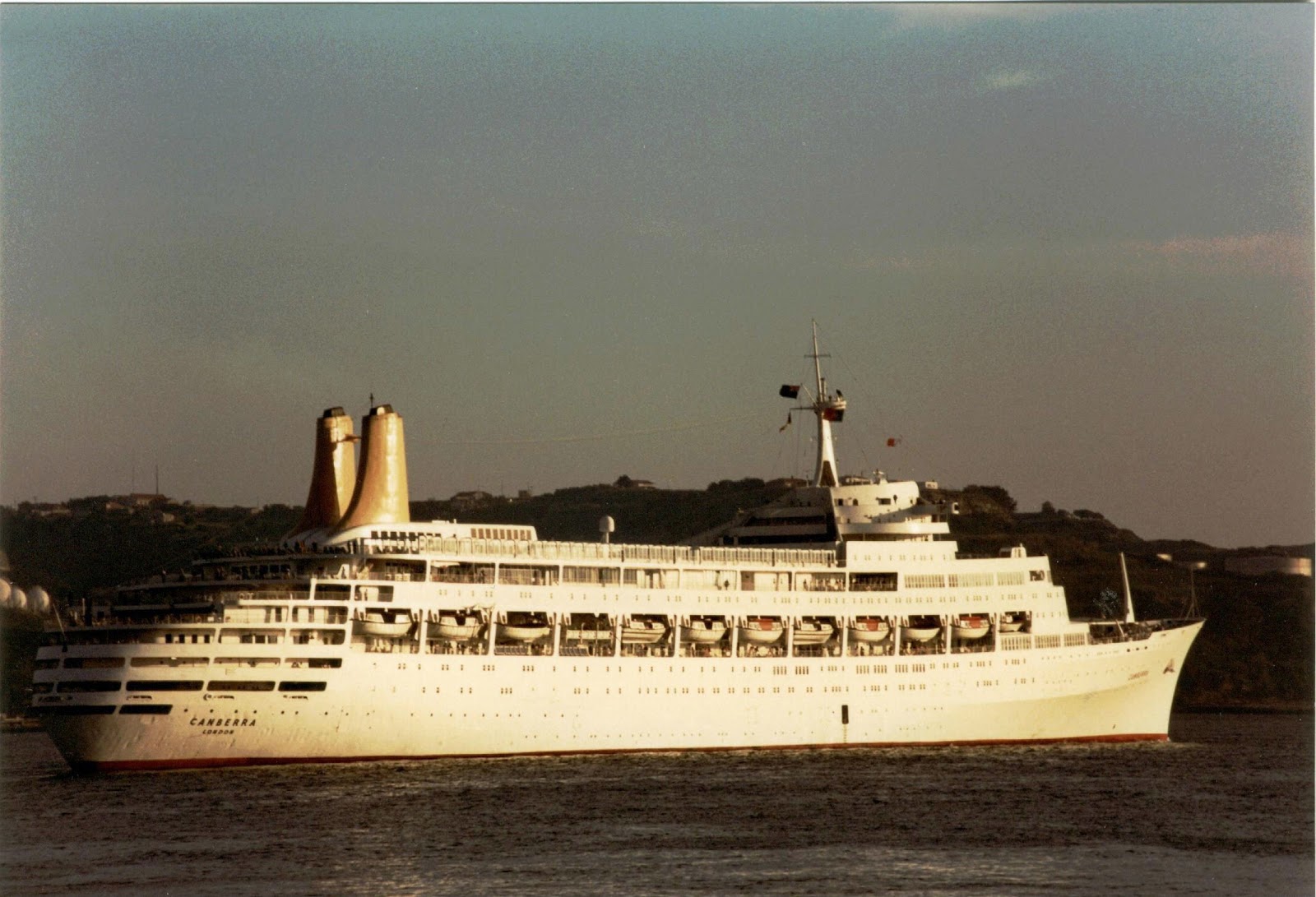 CANBERRA left to the breakers 15 years ago tonight