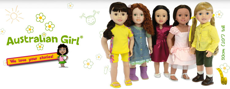 Karen Mom of Three's Craft Blog: Australian Girl Doll More Then Just Dolls!