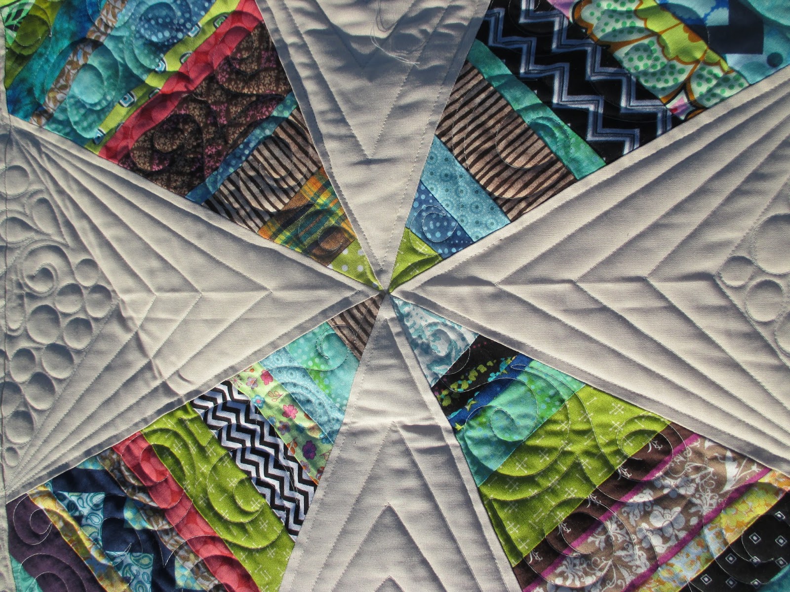 Down To Sew: Butterfly strip piece