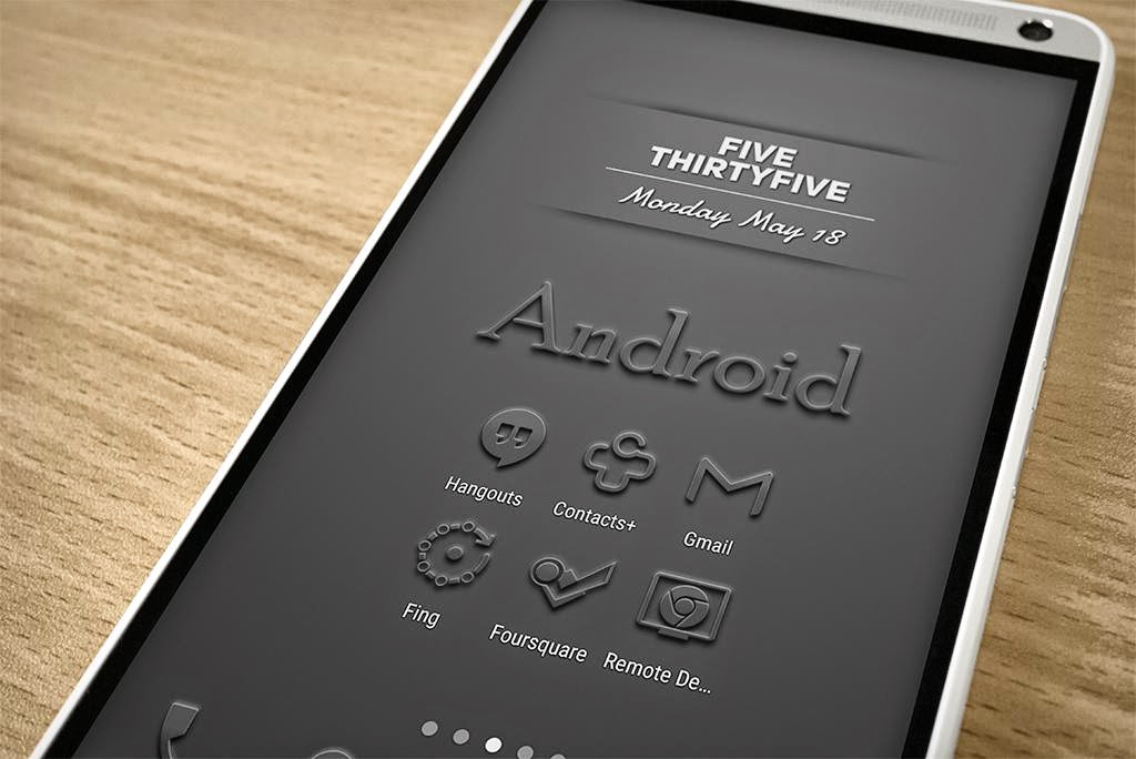 Ali Rahmatullah Files: Embossed Icon Pack v1.4 Apk