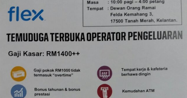 jmc kota bharu: Peluang Pekerjaan Di Flextronics Technology (Penang ...