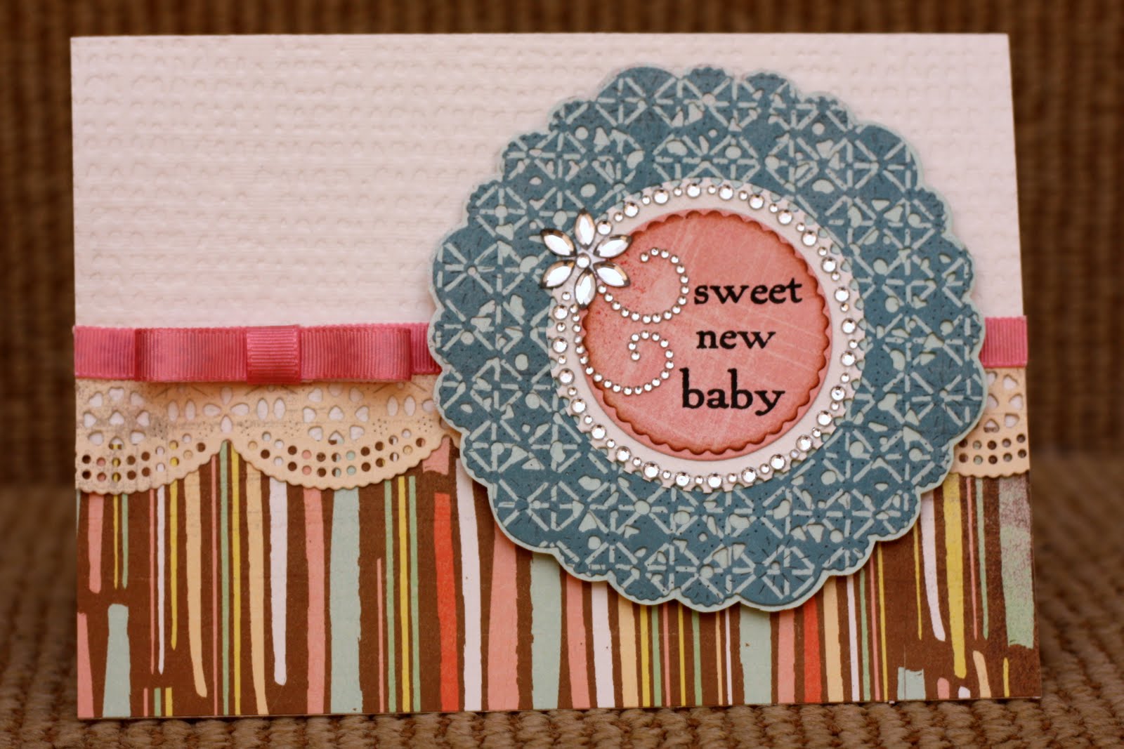 Sweet Baby Card - Cheery Lynn Designs Inspiration Blog
