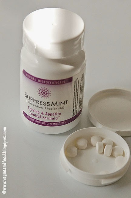 SuppressMint: 3-Hour Craving Control Breath Mint - Vegas and Food