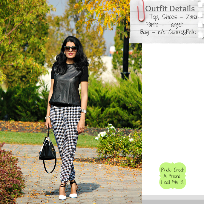 Style-Delights: Fall Dressing: Houndstooth And Mixed Matrials